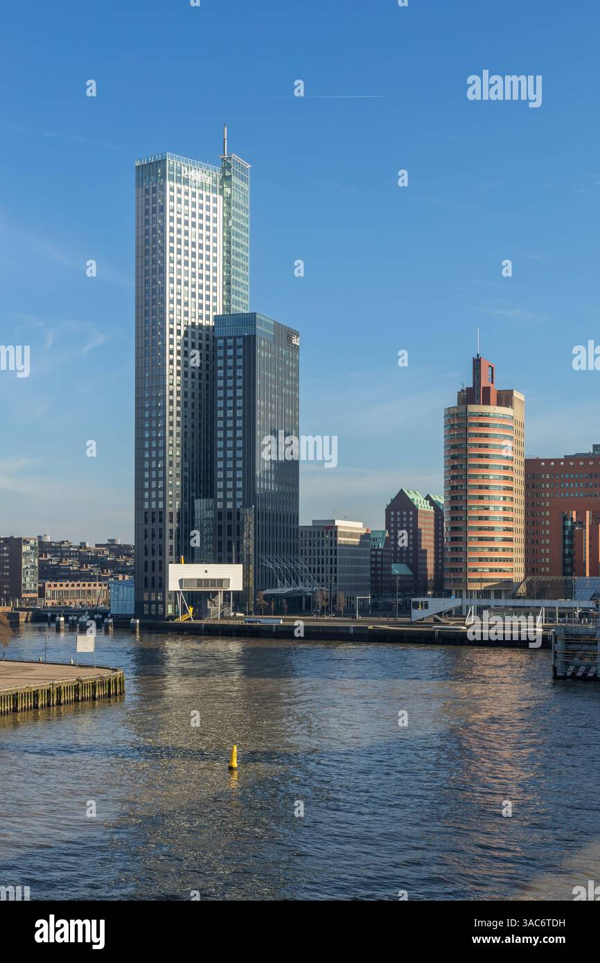 Rotterdam, the Netherlands. 02 February 2025. The Maastoren is an ...