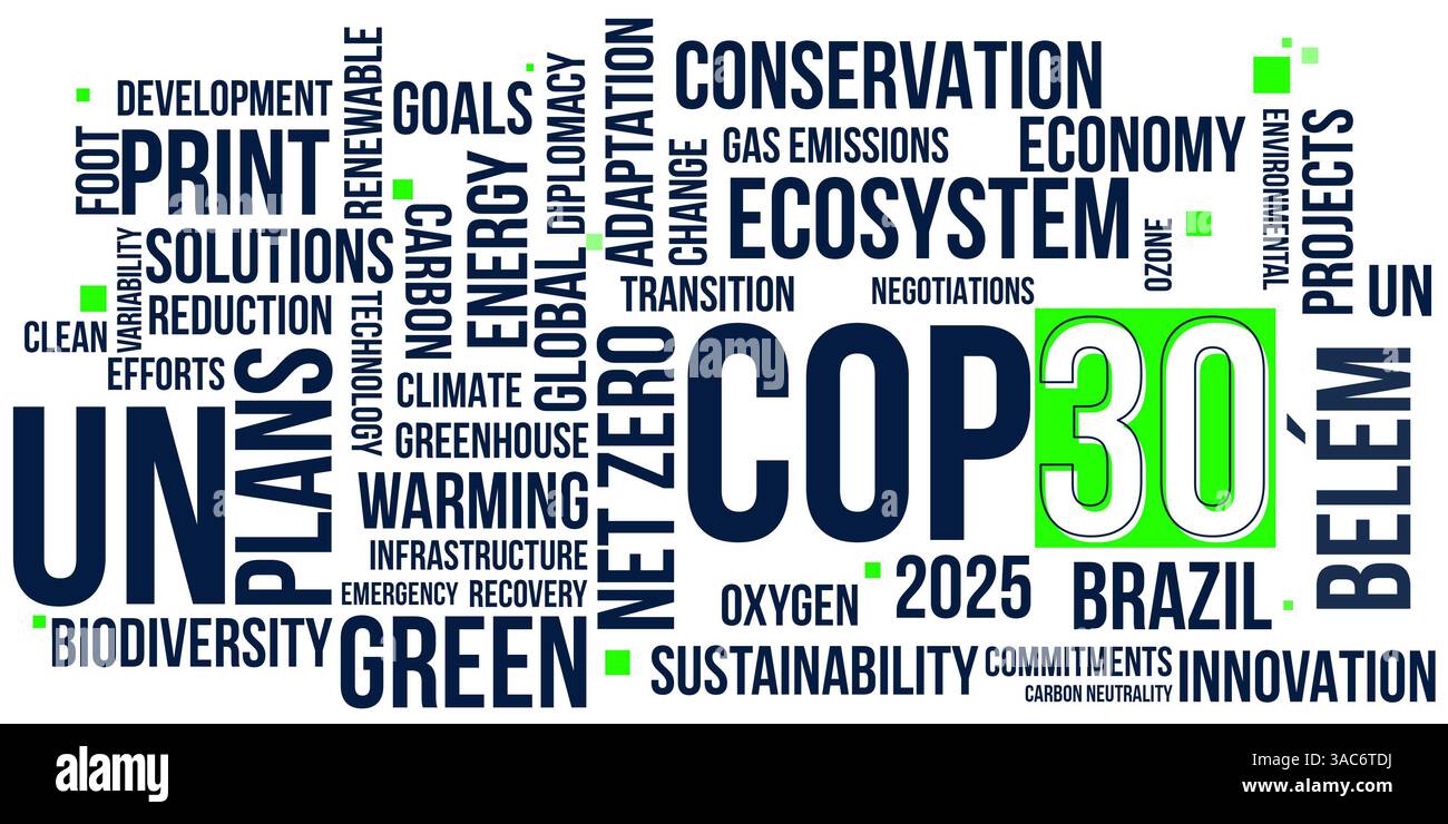 COP30. UN Climate Change Conference which will be held - Belém ...
