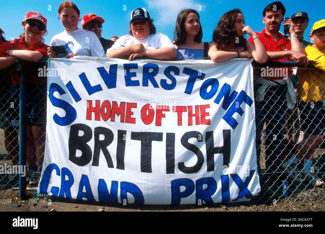Banner..British GP, Silverstone, 11 July 1999 (Credit Image: ©Sutton ...
