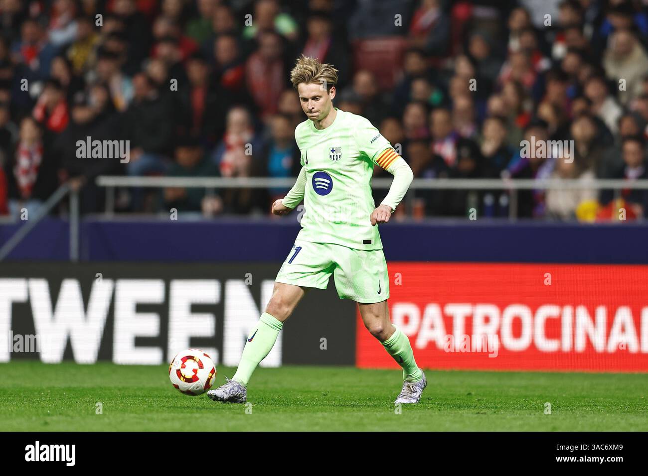 Madrid, Spain. 2nd Apr, 2025. Frenkie de Jong (Barcelona) Football ...