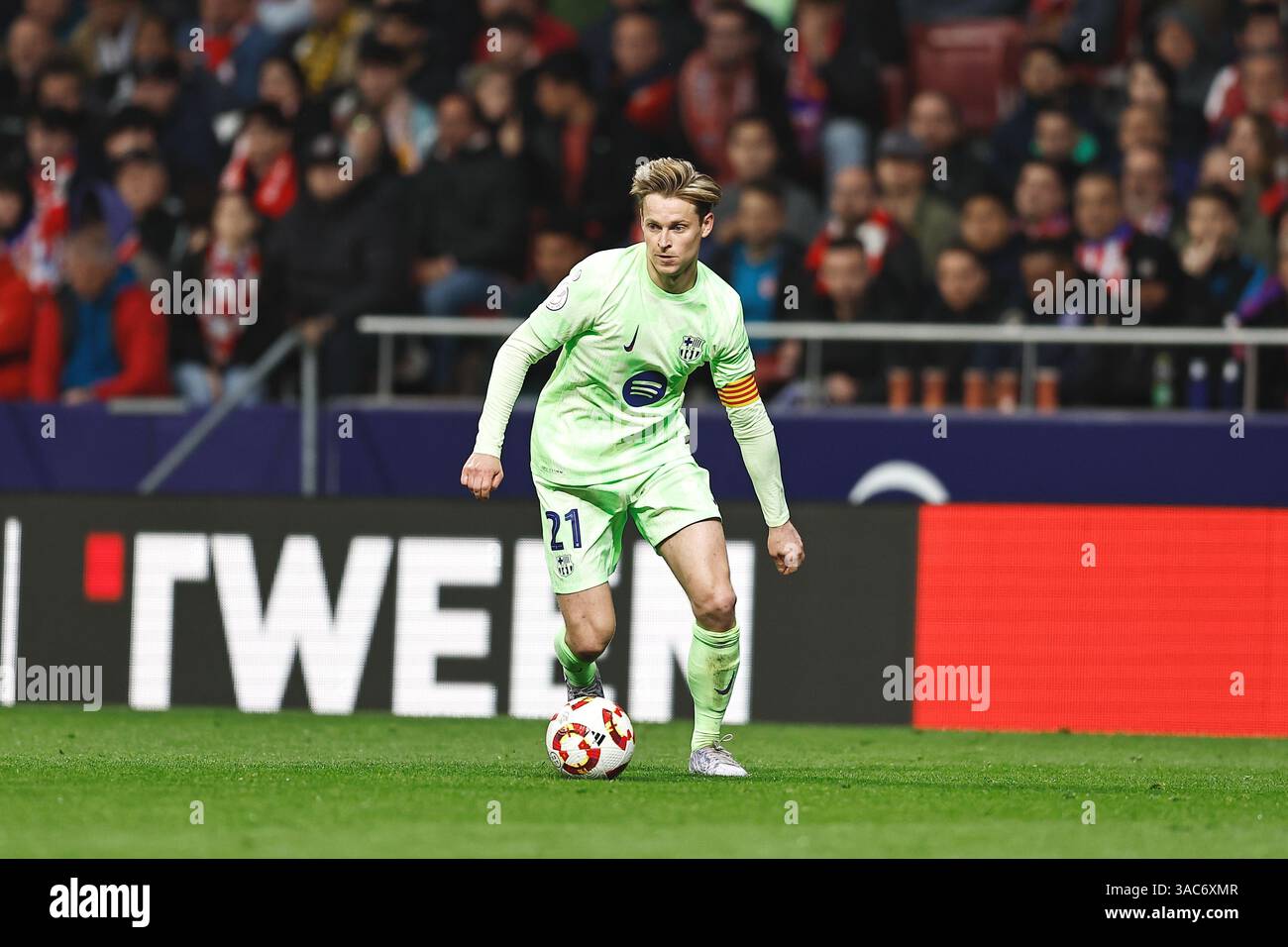 Madrid, Spain. 2nd Apr, 2025. Frenkie de Jong (Barcelona) Football ...