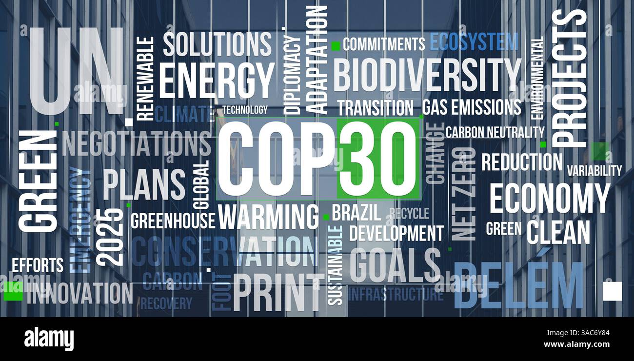 COP30. UN Climate Change Conference which will be held - Belém ...