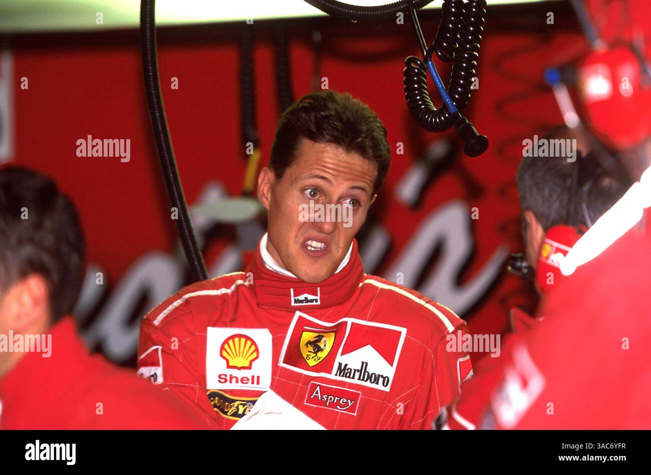 Michael Schumacher (GER) Ferrari F300..Formula One World Championship ...