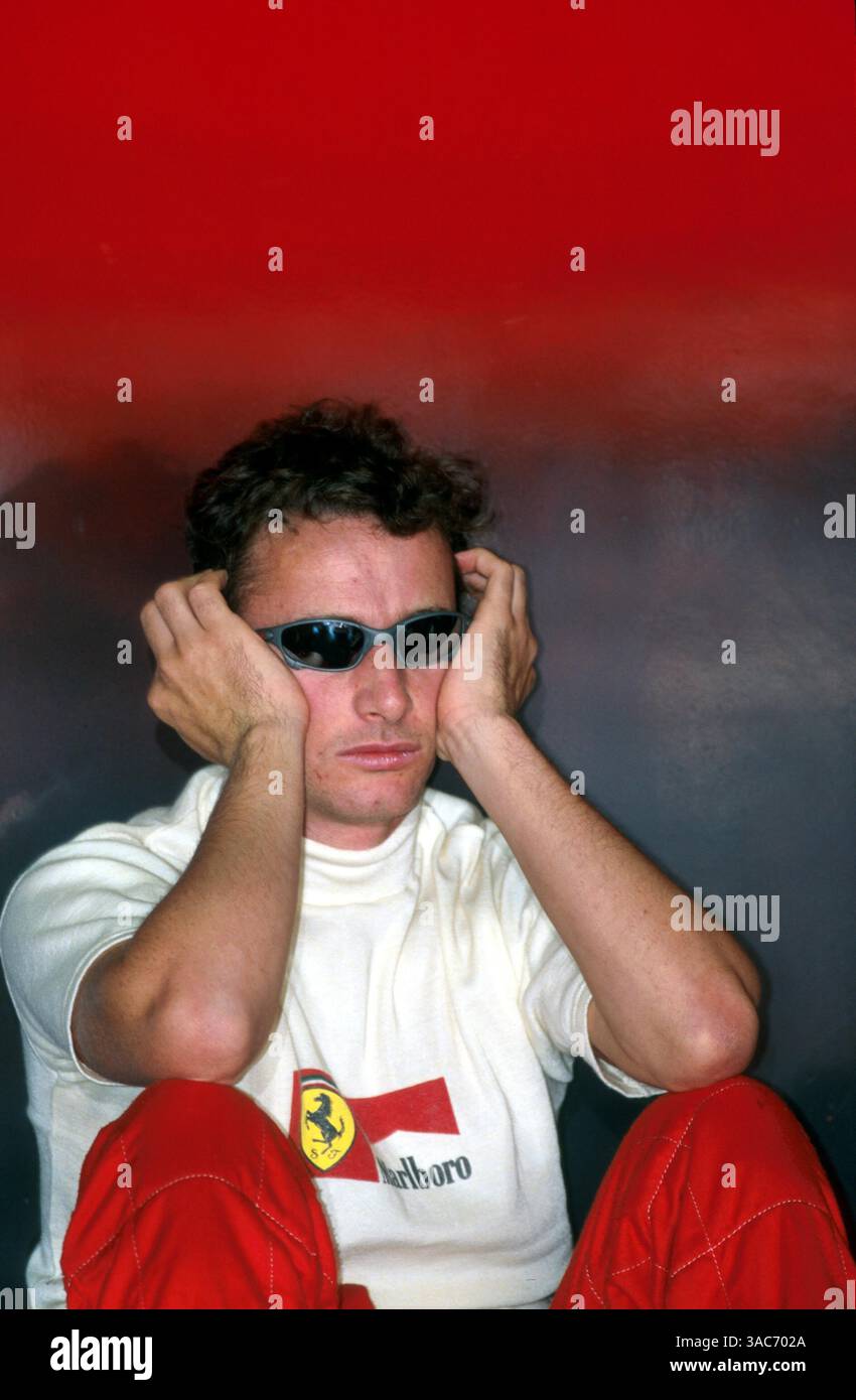 Eddie Irvine(GBR) Ferrari F399, 3rd place..Japanese GP, Suzuka, 31 October 1999 (Credit Image ...