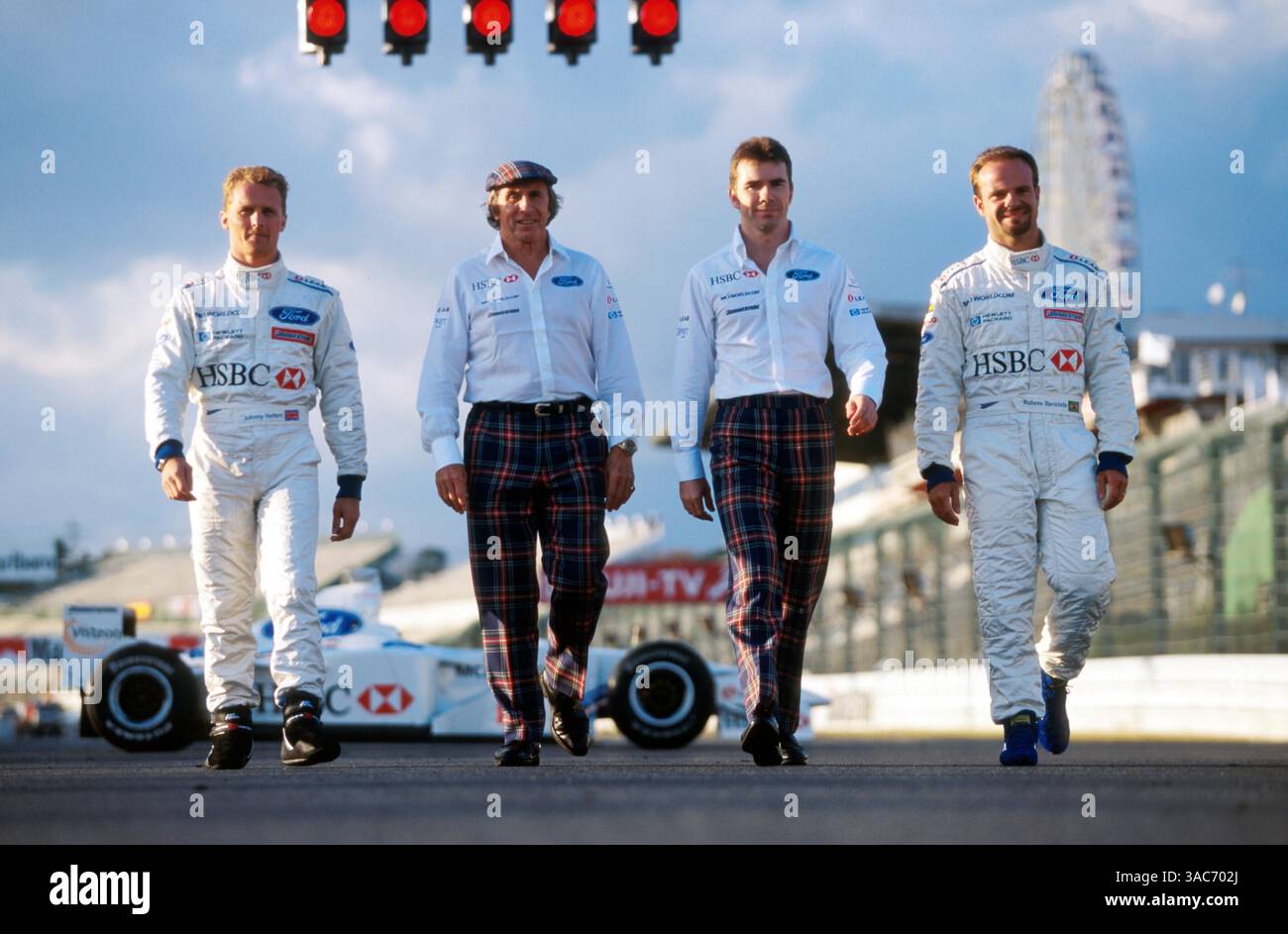 The last race for Stewart GP before becoming Jaguar Racing in 2000. L ...