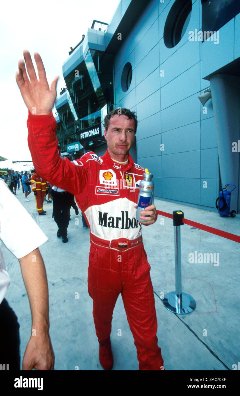 Winner Eddie Irvine(GBR) Ferrari F399..Malaysian GP, Sepang, 17 October ...