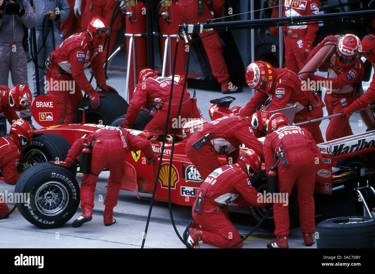 Winner Eddie Irvine(GBR) Ferrari F399..Malaysian GP, Sepang, 17 October ...