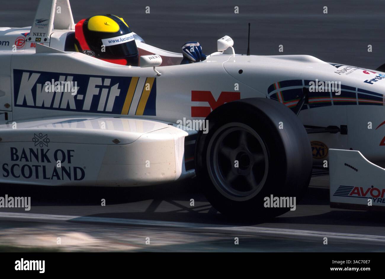 Race winner Luciano Burti (BRA) Stewart Racing Dallara F399 Mugen-Honda ...