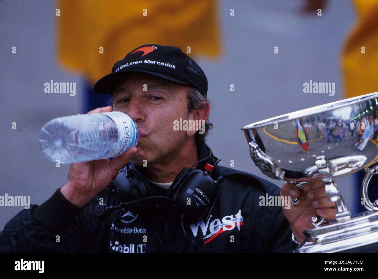 Jo Ramirez (MEX) McLaren Team Co-ordinator..Formula One World Championship, Rd2, Brazilian Grand ...