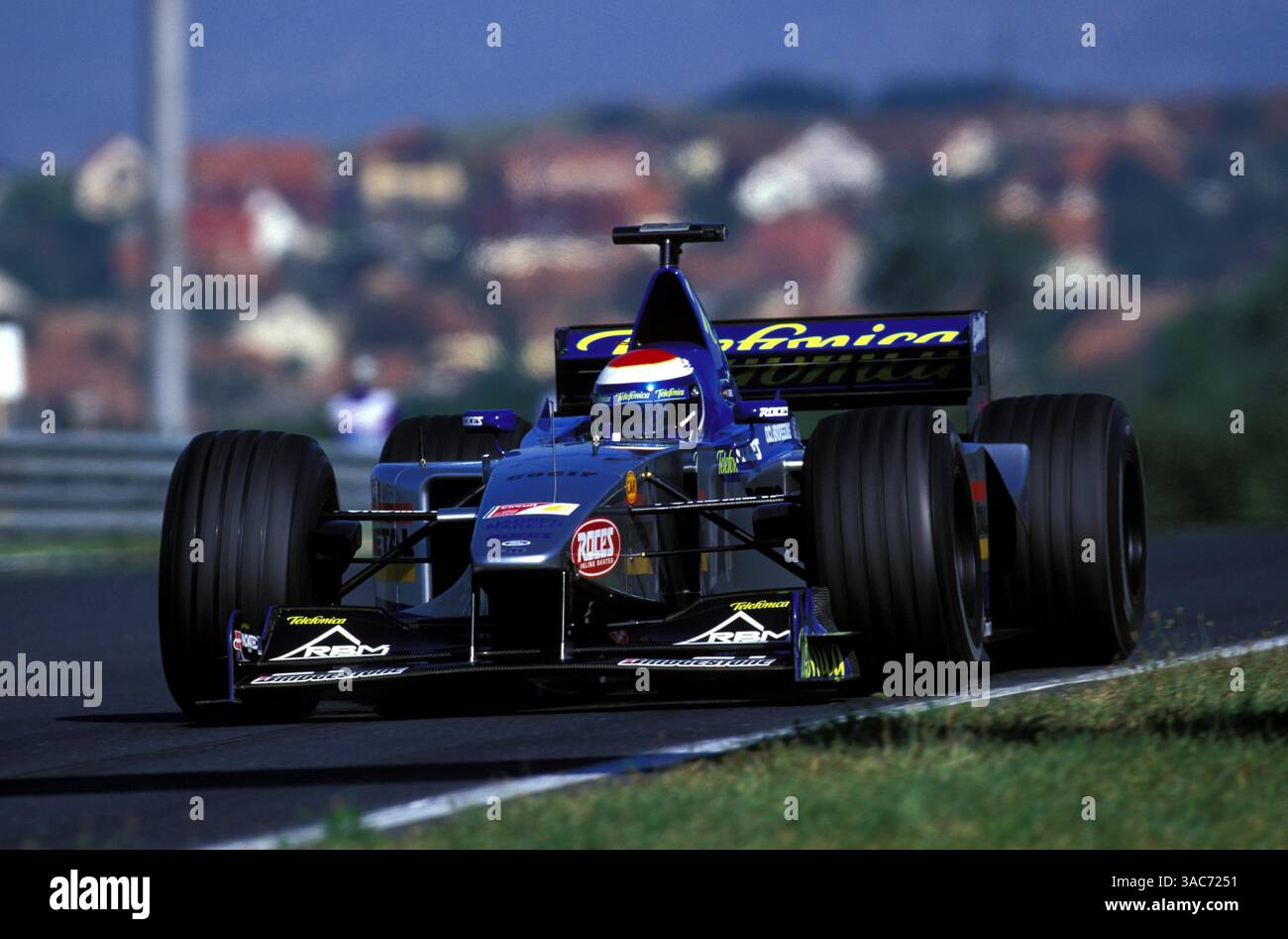 Marc Gene (ESP) Minardi Ford M01...Formula One World Championship, Rd11 ...