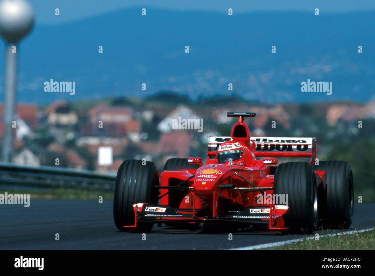 Eddie Irvine(GBR) Ferrari F399, rd place..Hungarian GP, Hungaroring, 15 ...