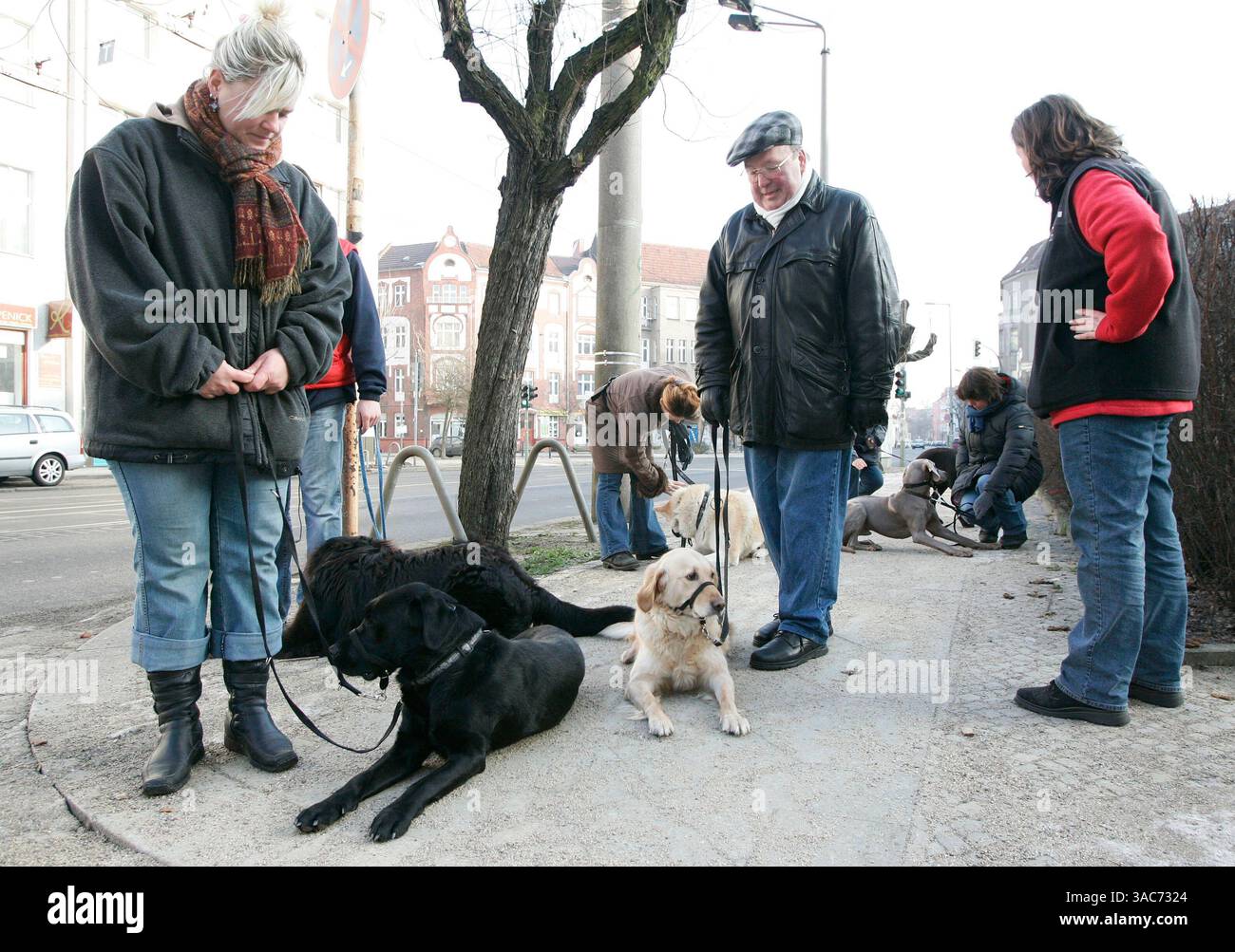 Jan 14, 2006 - Berlin, GERMANY - Anja Gomille Guide Dog Training Center ...