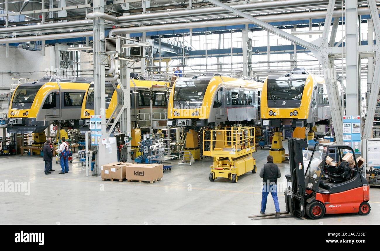 Bombardier train production hi-res stock photography and images - Alamy