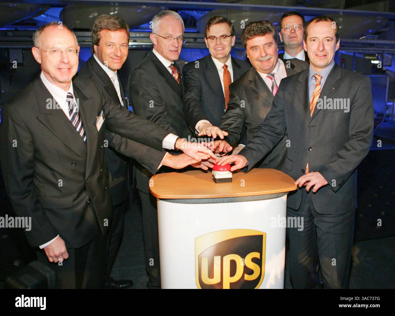Jan 30, 2006 - Cologne, GERMANY - Opening of UPS logistics center at ...