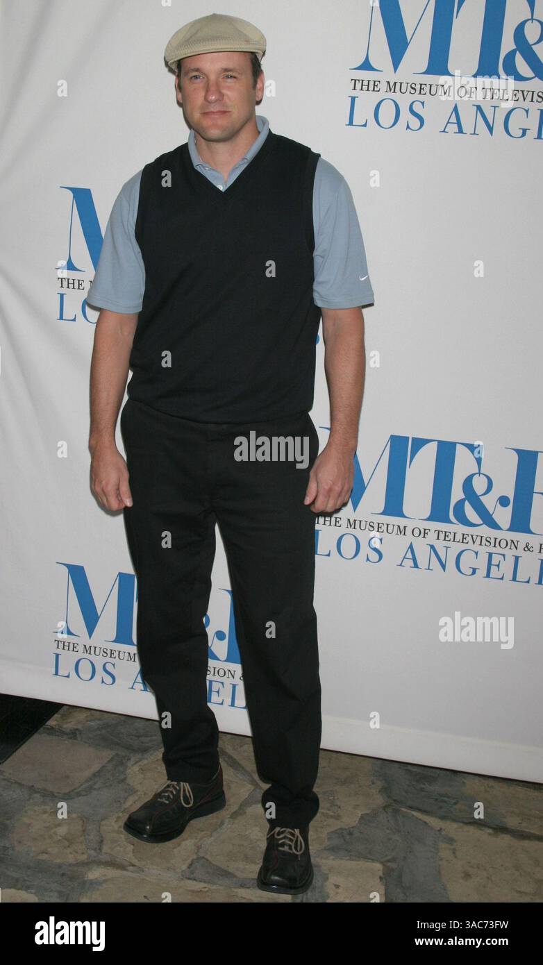 Tom Verica arrives for MT&R Fourth Celebrity Golf Classic, at The ...