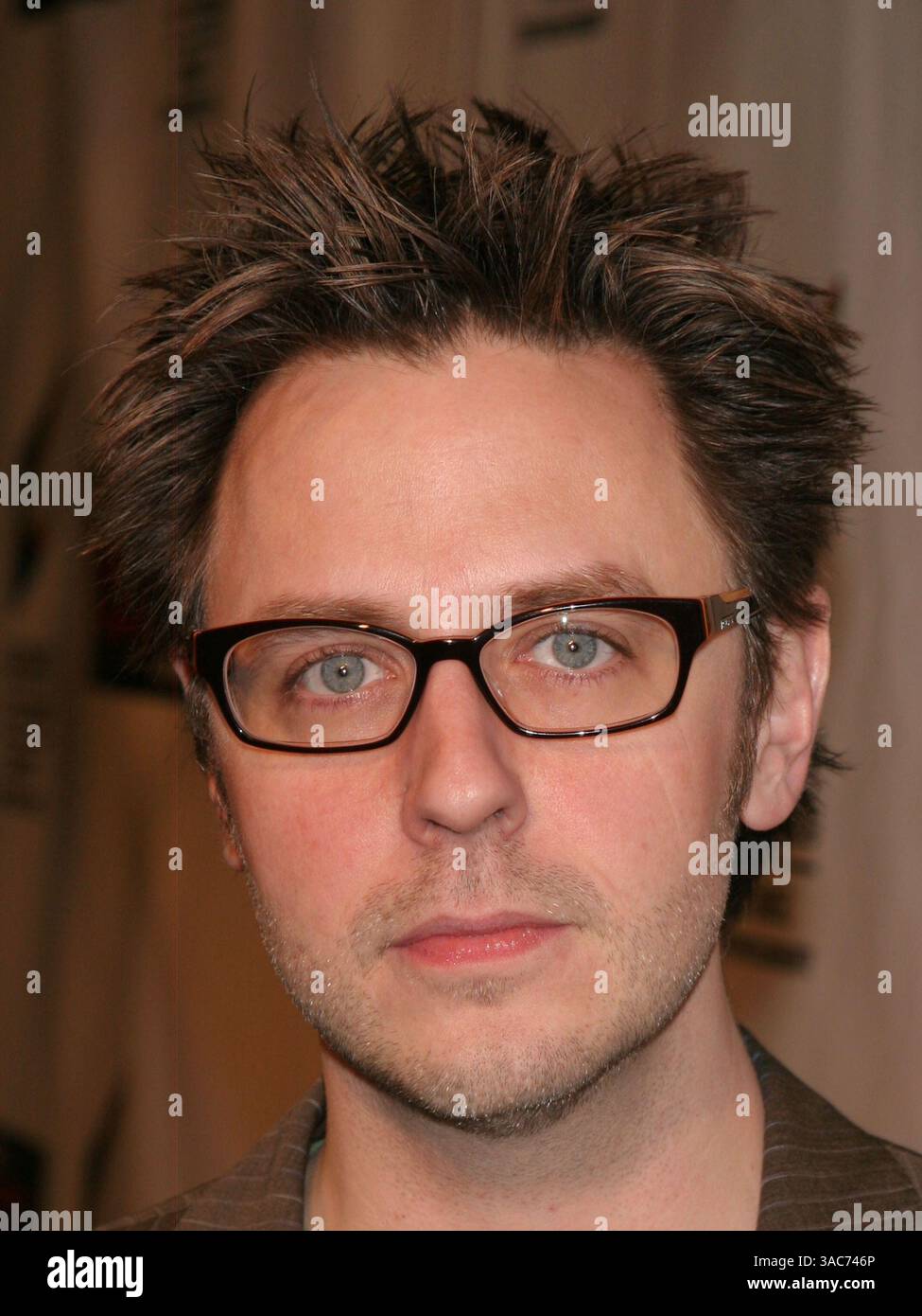 James Gunn arrives for Director Eli Roth's birthday and the DVD Launch ...