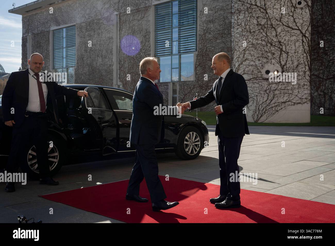 Bundeskanzler, Olaf Scholz, König, Jordanien, Abdullah II. Ibn Al ...
