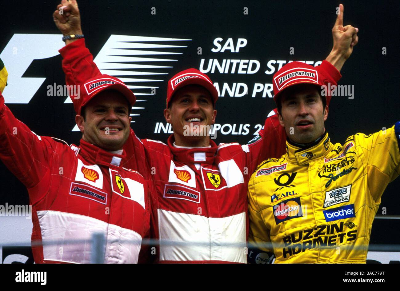 Rubens barrichello michael schumacher us hi-res stock photography and ...
