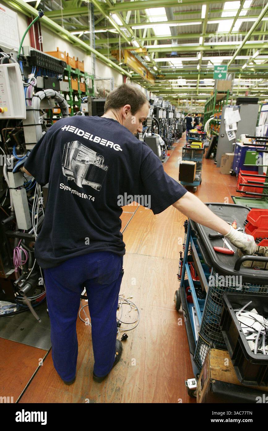 May 02, 2005 - Wiesloch, Baden-Wuerttemberg, GERMANY - With a global ...