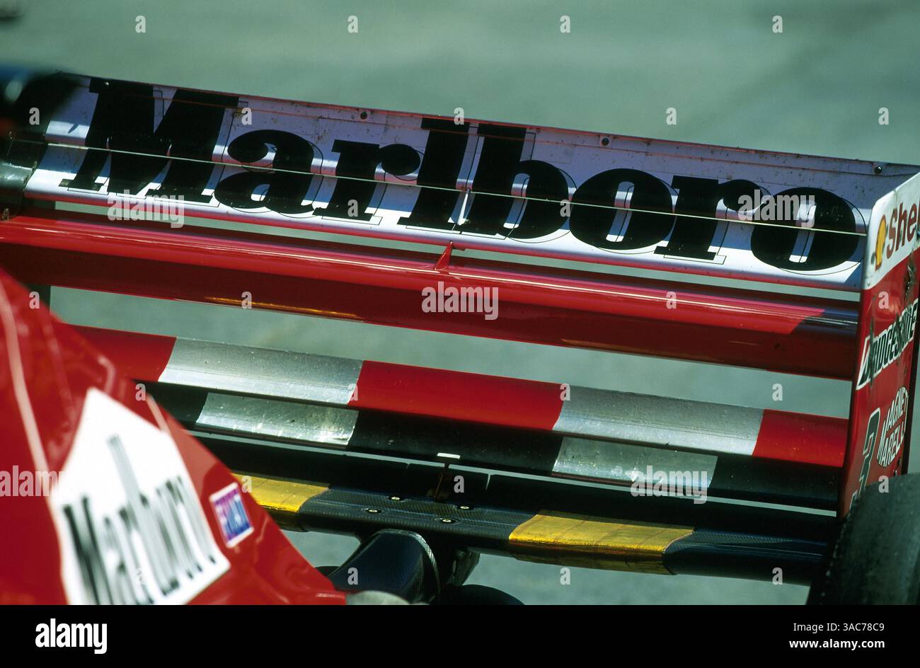 Ferrari F1 2000 rear wing..Belgian GP, Spa, 27 August 2000 (Credit ...