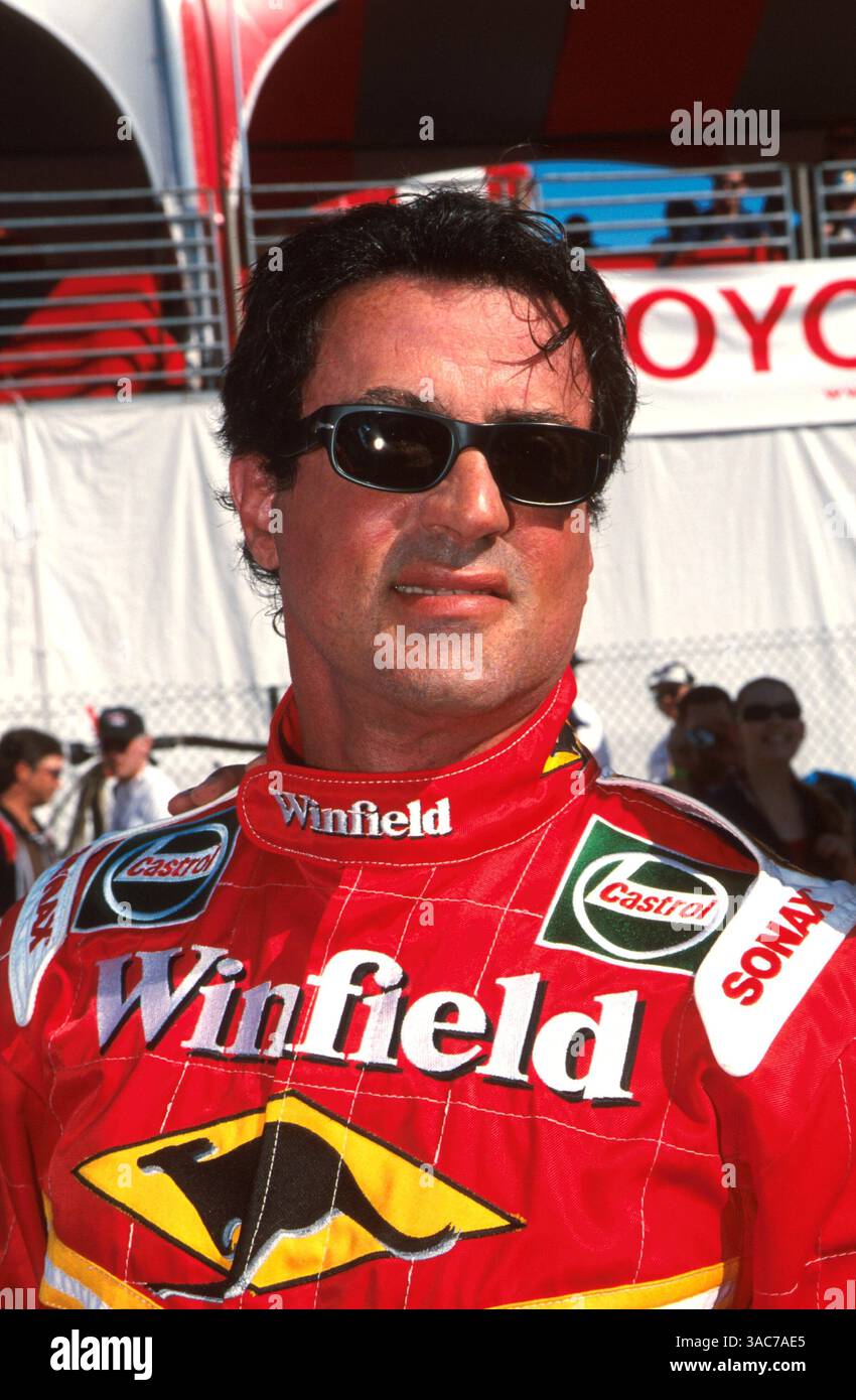 Silvester Stallone starts filming for his new film.Fedex Champ Car ...