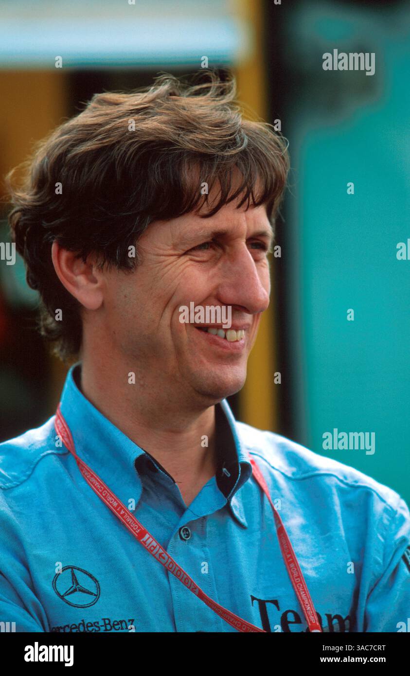 Mario Illien (SUI) Ilmor engine designer...French Grand Prix, Magny ...