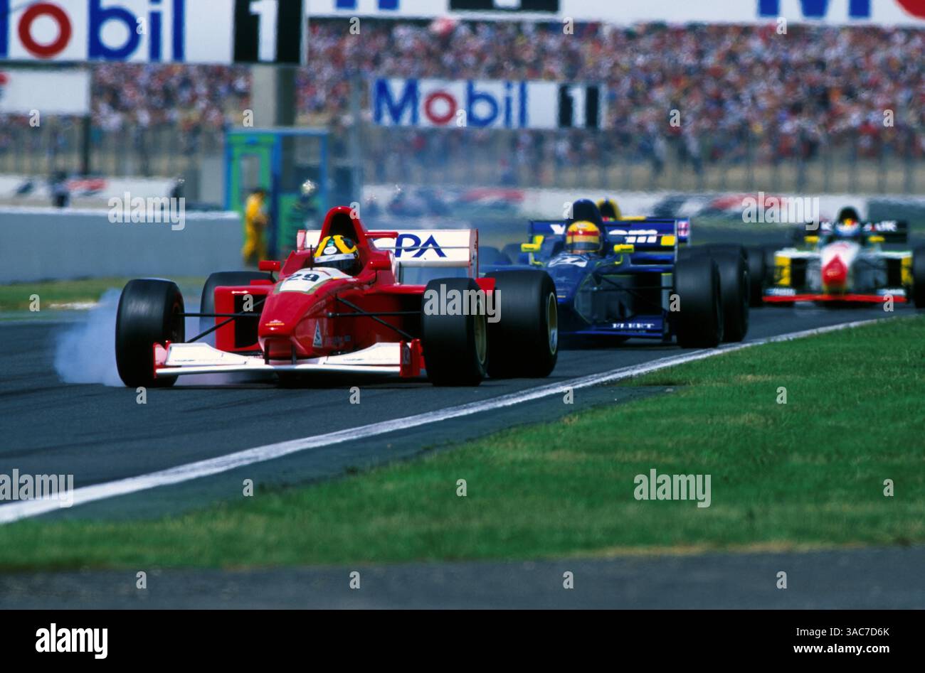 Mario Haberfeld (BRA) Fortec..International Formula 3000 Championship, Magny Cours, France, 1 ...