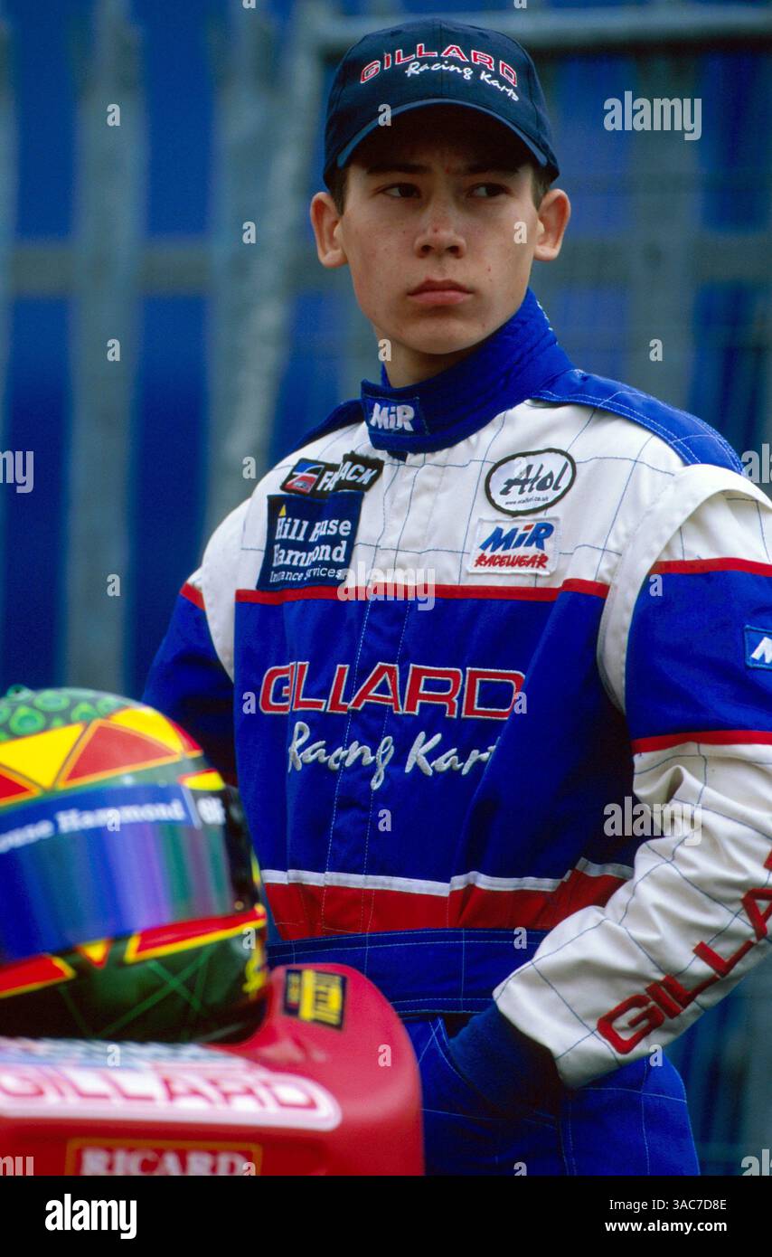 Mike Spencer (GBR)..British National Kart Championship, Grantham ...