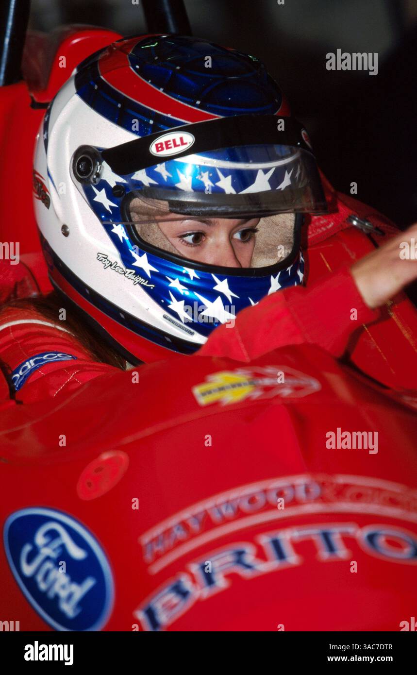 Danica Patrick (USA) finished in 2nd place..Formula Ford Festival ...