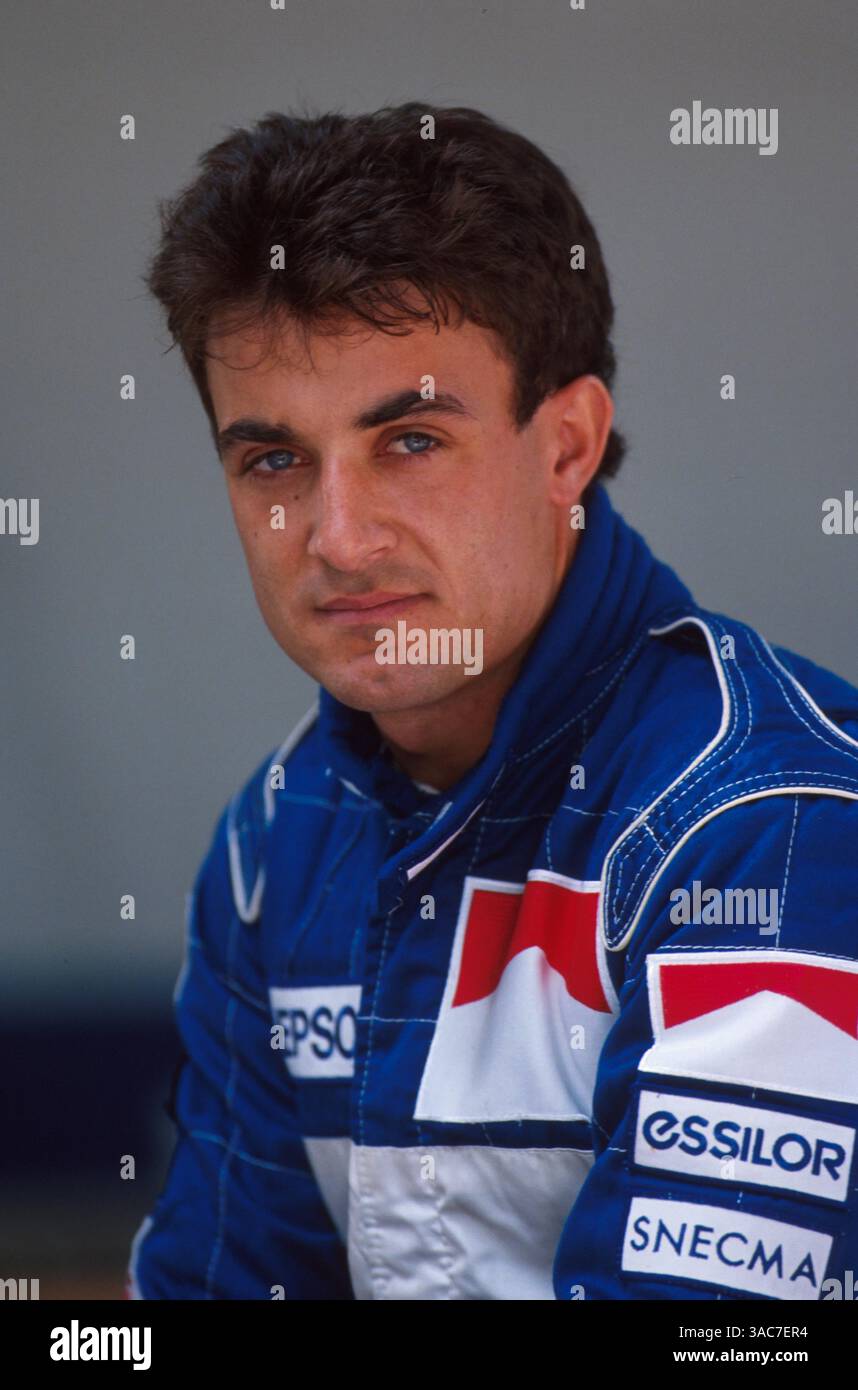 Jena Alesi(FRA), Tyrrell 019, 8th place..British GP, Silverstone ...