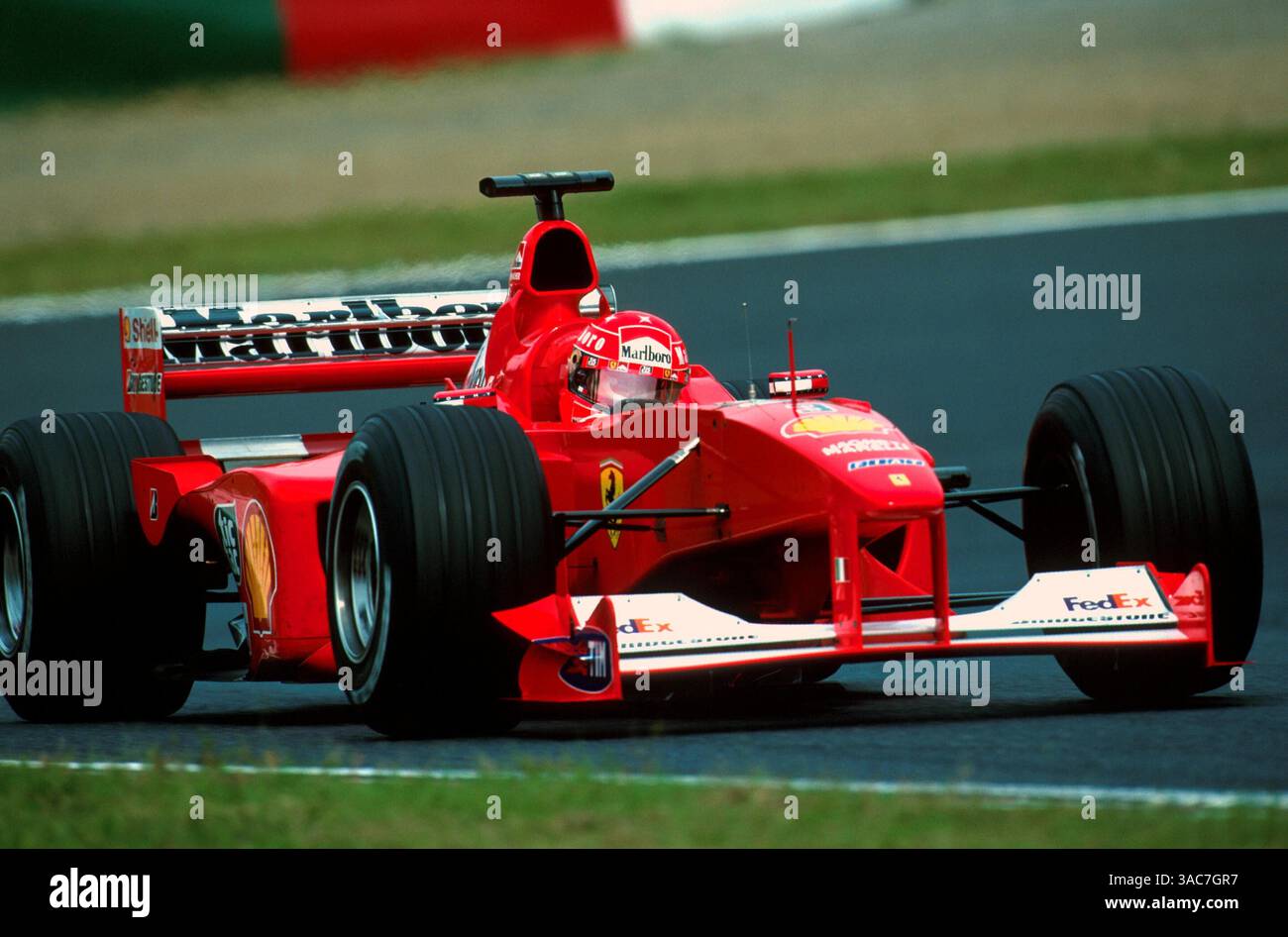 Michael Schumacher (GER) Ferrari F1 2000. World Champion 2000..Japanese ...