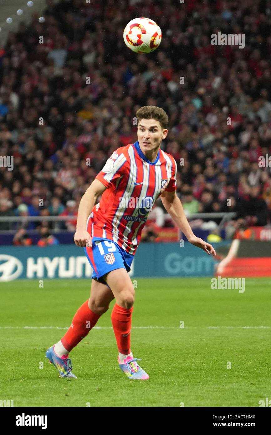 Julián Alvarez of Atlético de Madrid during the Spanish Cup, Copa del ...