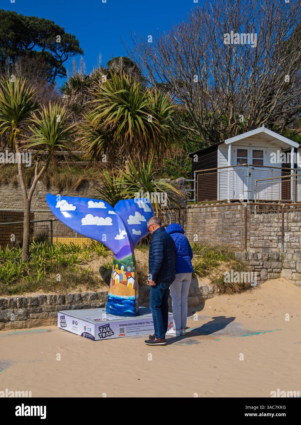 Poole, Dorset, UK. 3rd April 2025. Mermaids arrive in BCP (Bournemouth, Christchurch and Poole ...