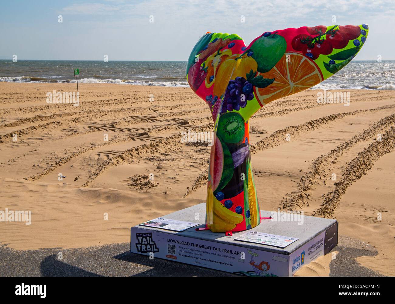 Poole, Dorset, UK. 3rd April 2025. Mermaids arrive in BCP (Bournemouth ...