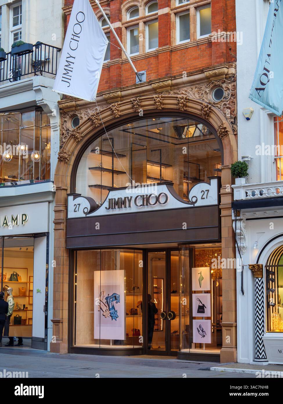 Jimmy Choo shop, Bond Street, London, UK Stock Photo - Alamy