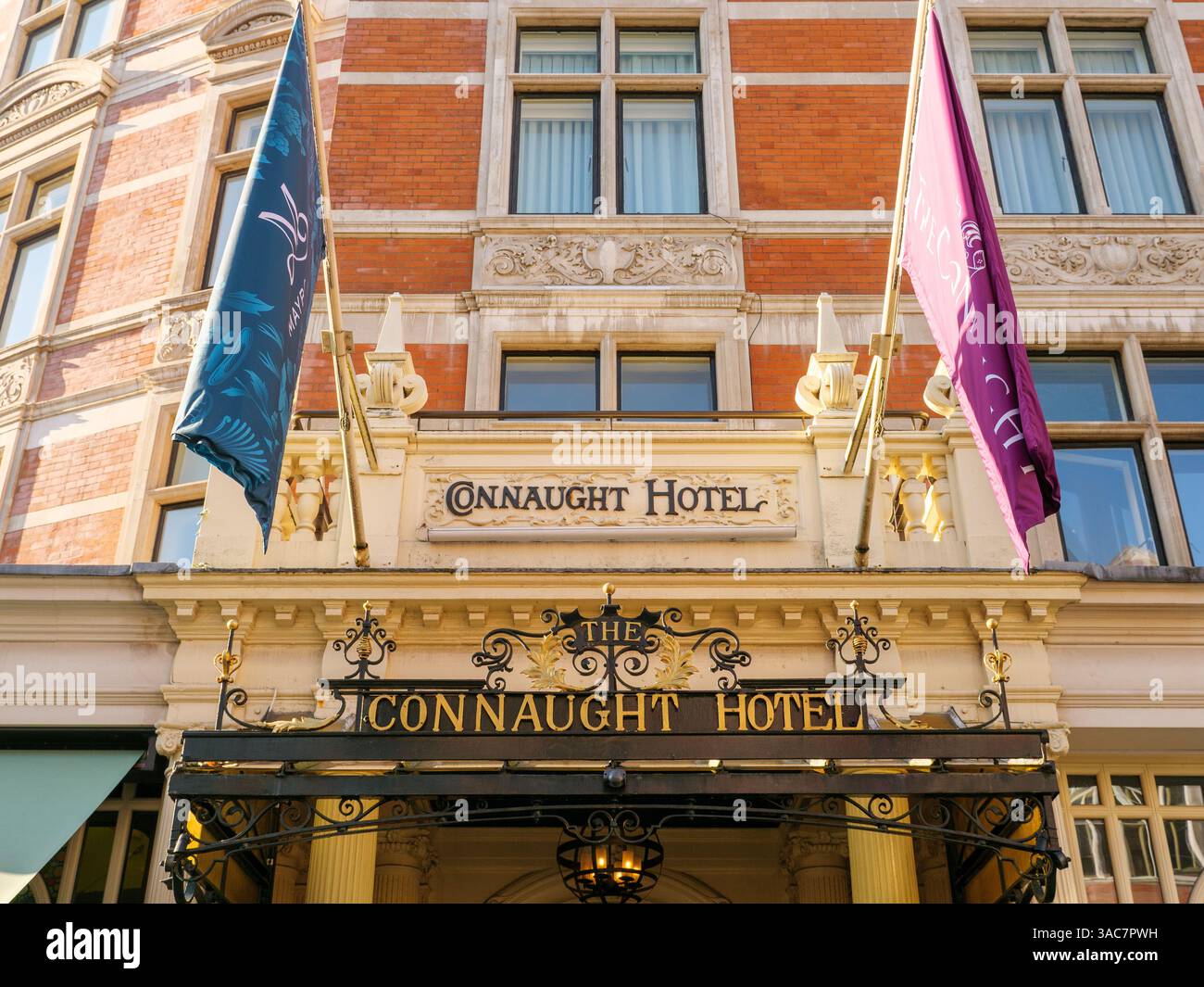 The Connaught Hotel, Mayfair, London, UK Stock Photo - Alamy