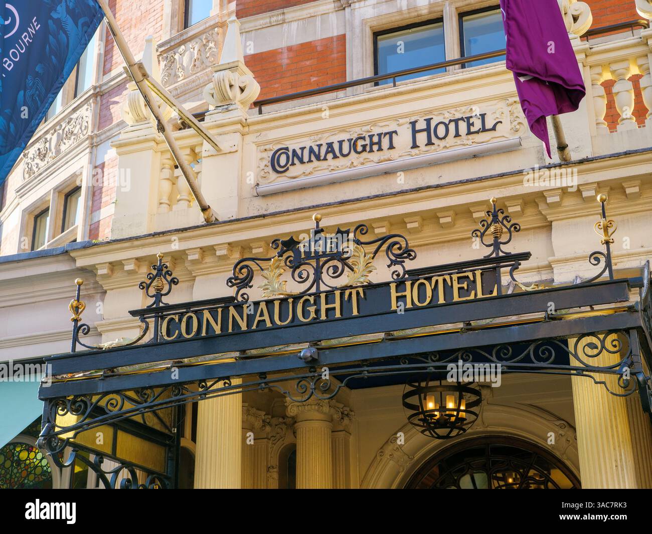 The Connaught Hotel, Mayfair, London, UK Stock Photo - Alamy