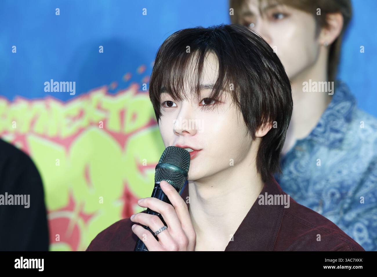TAIPEI, CHINA - APRIL 3, 2025 - South Korean boy band BOYNEXTDOOR takes ...
