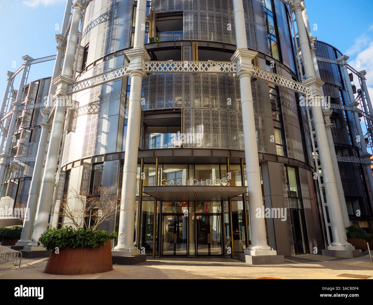 The Gasholders development is a luxury residential complex built within ...