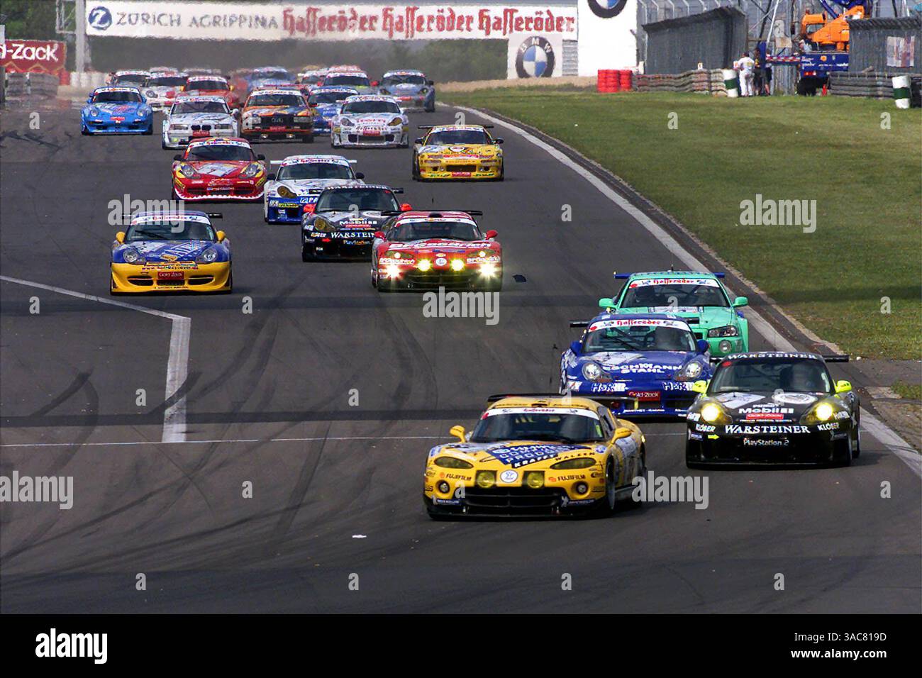The race winning Zakspeed Chrysler Viper of Peter Zakowski, Pedro Lamy ...