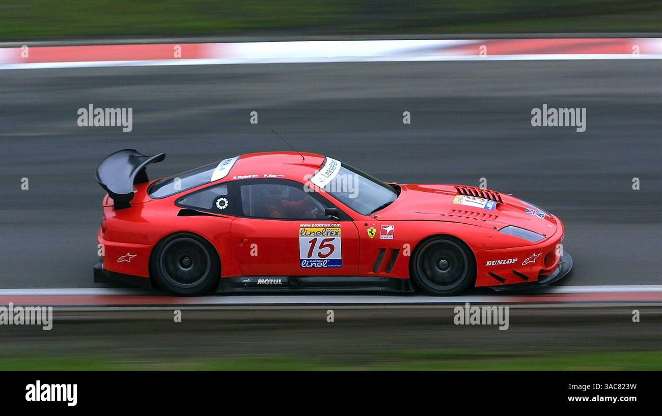 The Prodrive Ferrari 550 Maranello of Rickard Rydell (SWE) and Peter ...