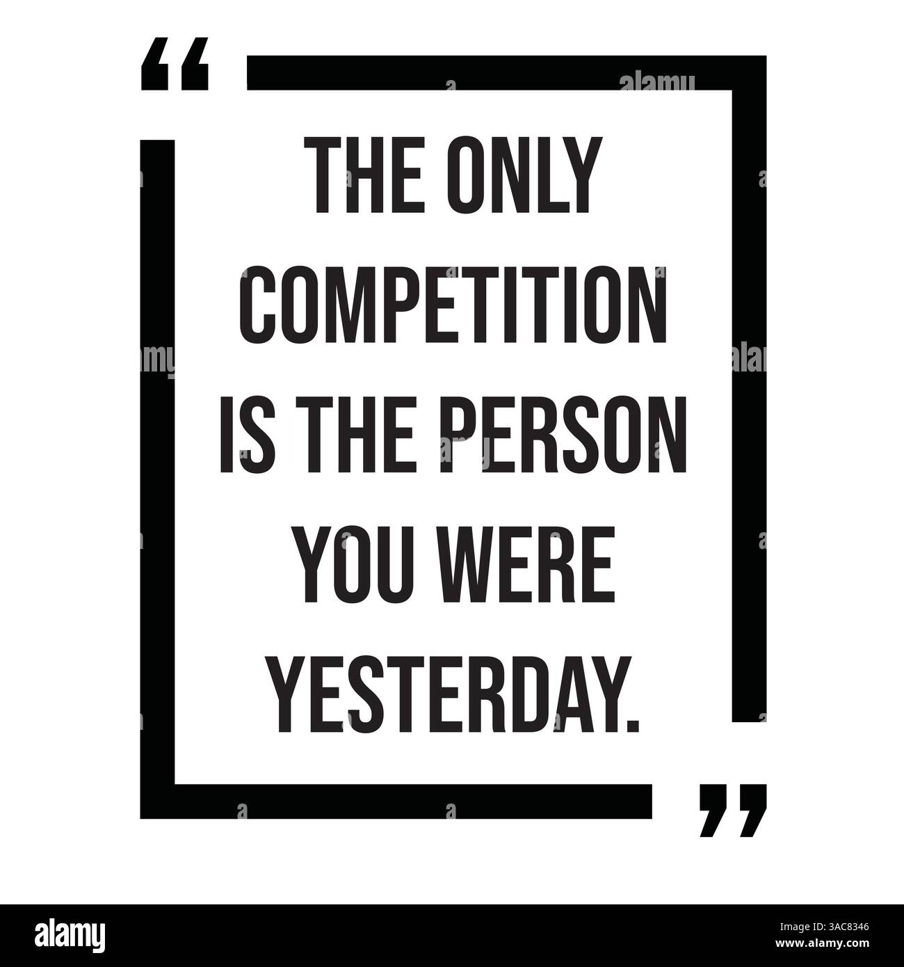 Mindset competition concept illustration Stock Vector Images - Alamy