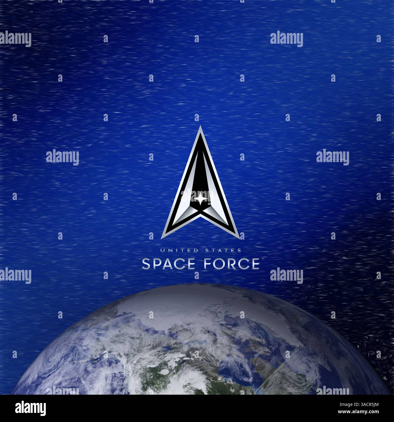 Us space force logo hi-res stock photography and images - Alamy