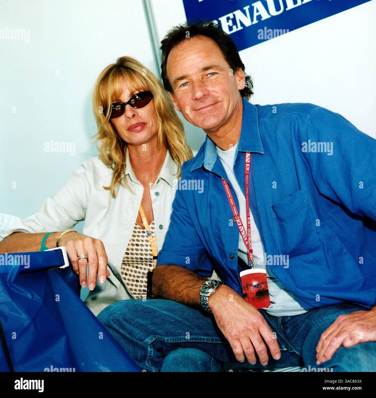 Left to right: Former Motorcycle World Champion Barry Sheene (GBR ...