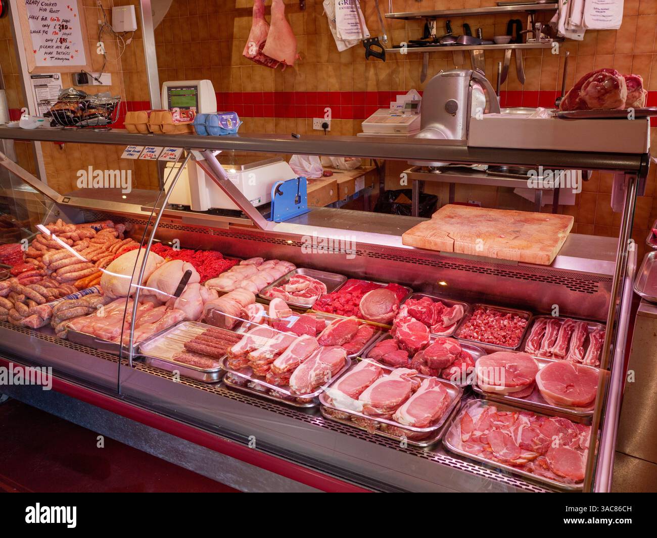 Butcher shop england hi-res stock photography and images - Alamy