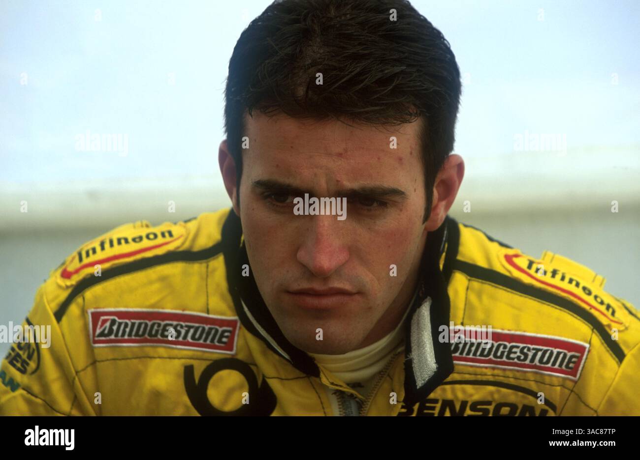 Ricardo Zonta (BRA) Jordan Honda EJ11.Formula One Testing, Silverstone ...