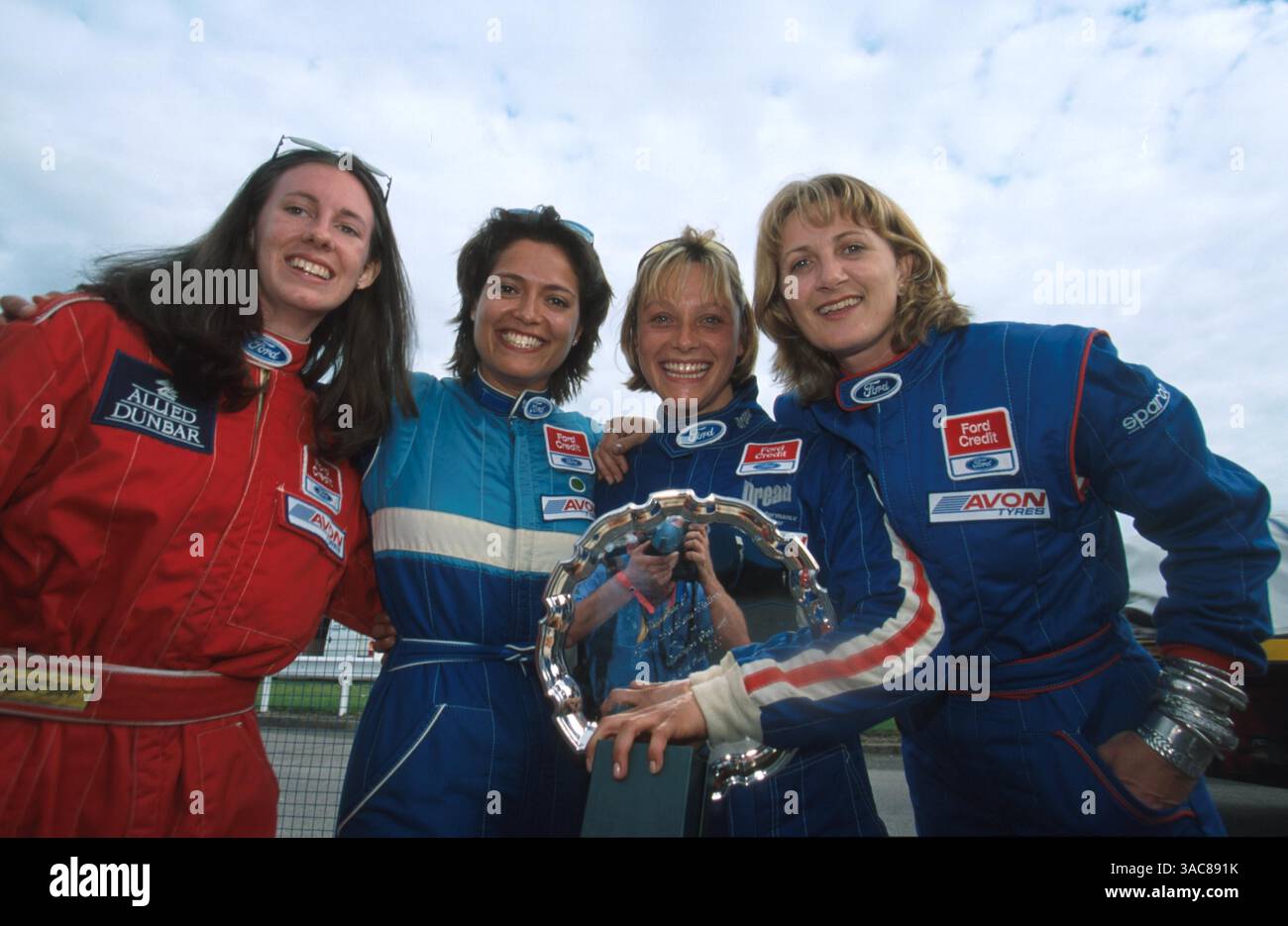 L-R: ? , Amanda Stretton (GBR), Vicky Butler-Henderson (GBR), Louise ...
