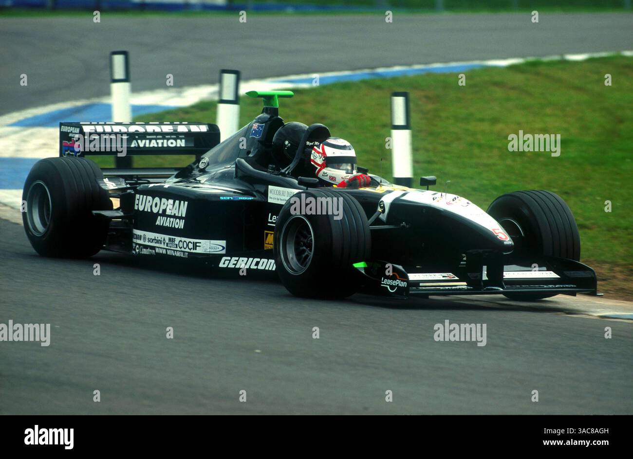 Former World Champion Nigel Mansell (GBR) made a brief Formula One ...