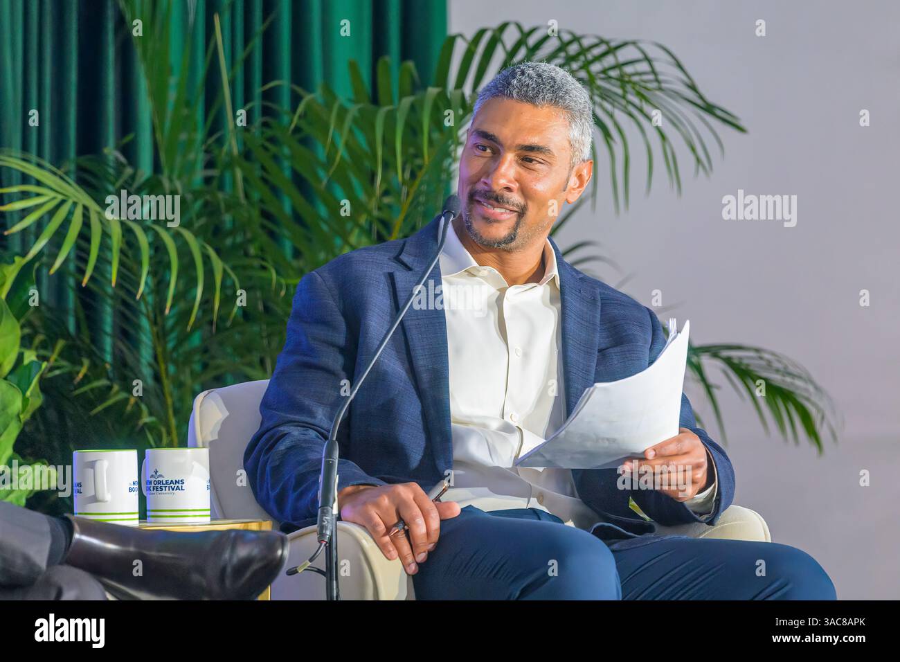 New Orleans, LA, USA - March 28, 2025: Closeup of celebrated creole ...