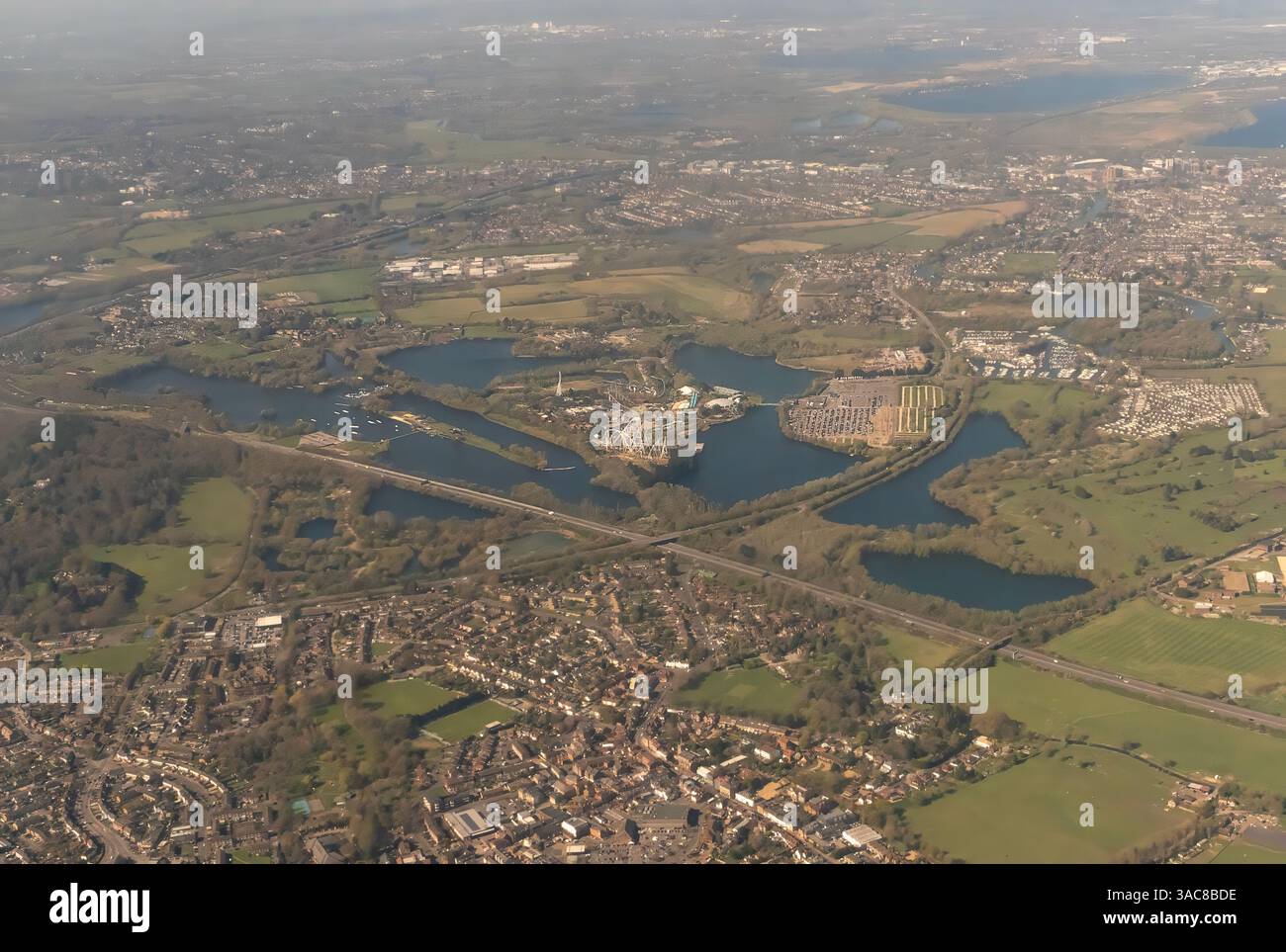 Thorpe park theme park hi-res stock photography and images - Alamy